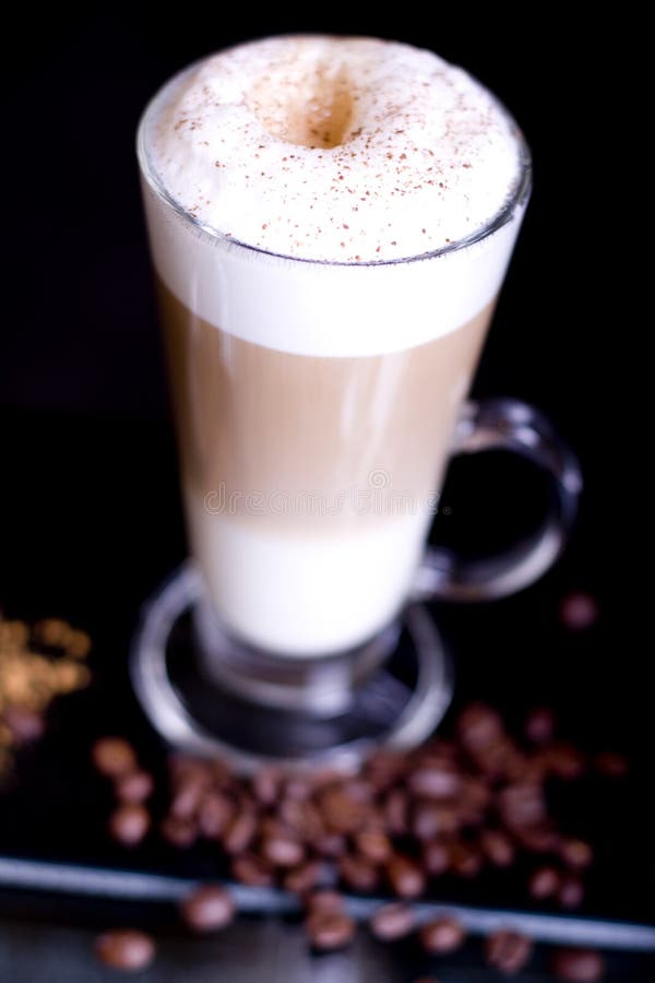 Cafe latte stock photo. Image of ready, frappuccino, refreshment - 19305944
