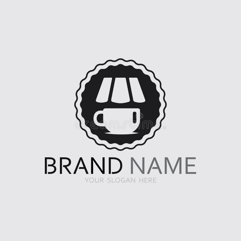 Cafe Logo and Coffee Logo Design Cafetarian Hot Drink Stock ...