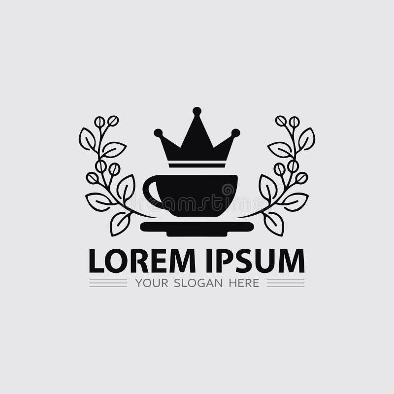 Cafe Logo and Coffee Logo Design Cafetarian Hot Drink Stock ...