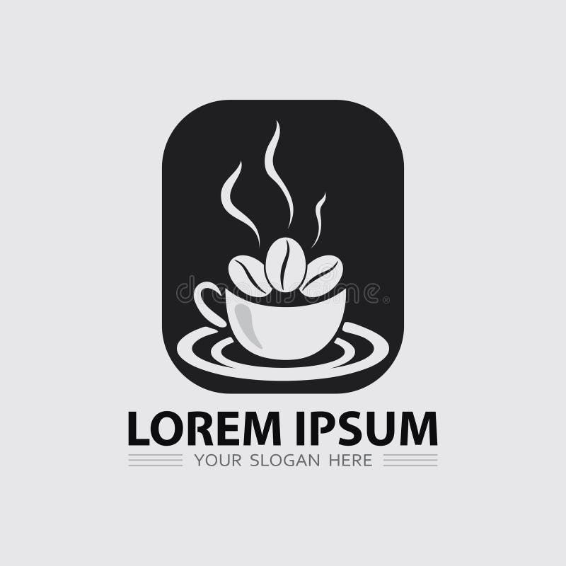 Cafe Logo and Coffee Logo Design Cafetarian Hot Drink Stock ...