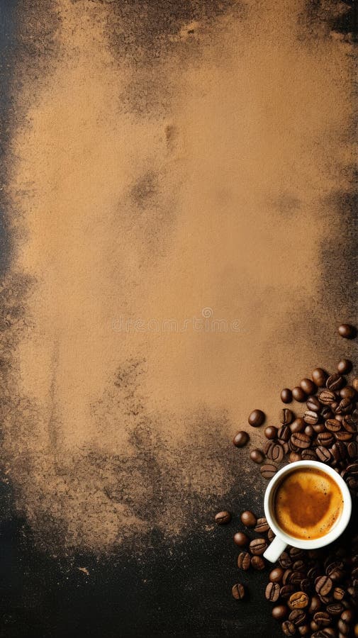Cafe Menu Background in Portrait Mode with Copy Space - Stock Picture ...
