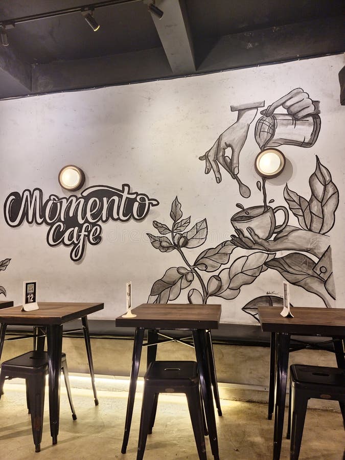 Cafe Momento Favorite Place To Relax Editorial Stock Photo - Image of ...