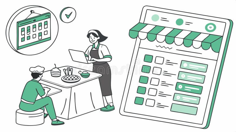 Cafe Order Taking System, Tablet Interface for Efficient Service and ...