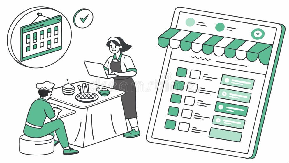 Cafe Order Taking System, Tablet Interface for Efficient Service and ...