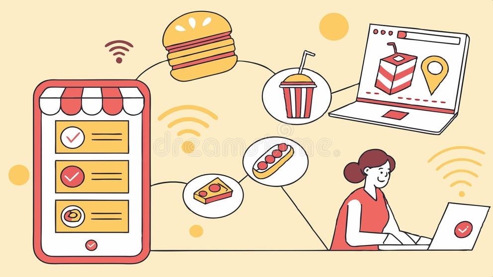 Cafe Ordering System Interface, Online Order and Digital Menu Platform ...