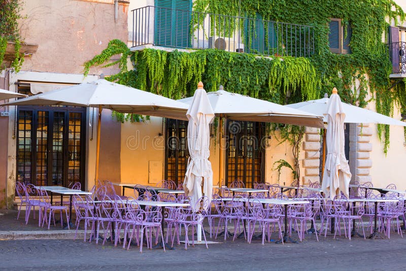 Piazza Navona in the Morning. Rome. Italy. Stock Image - Image of ...