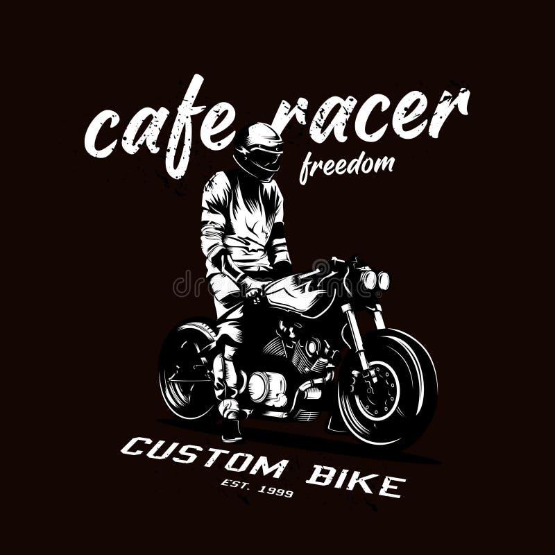 Cafe Racer Vector Illustration Stock Illustration - Illustration of ...