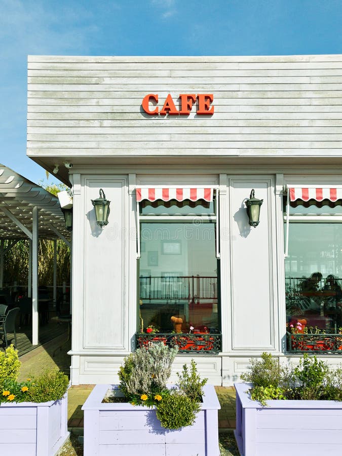 Cafe retro style editorial stock photo. Image of restaurant - 234849643