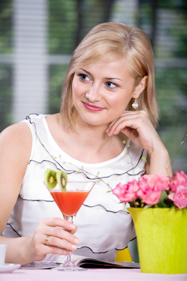 Cafe scene stock photo. Image of caucasian, wine, glass - 19744042