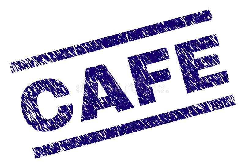 Grunge Textured CAFE Stamp Seal Stock Vector - Illustration of text ...