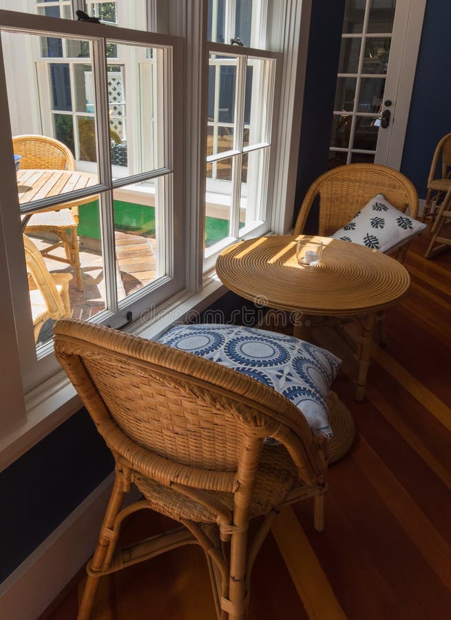 Cafe seating by the window stock photo. Image of dirty - 191232792