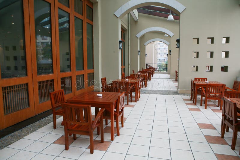 Cafe table and chair stock photo. Image of cafe, fresco - 7206746