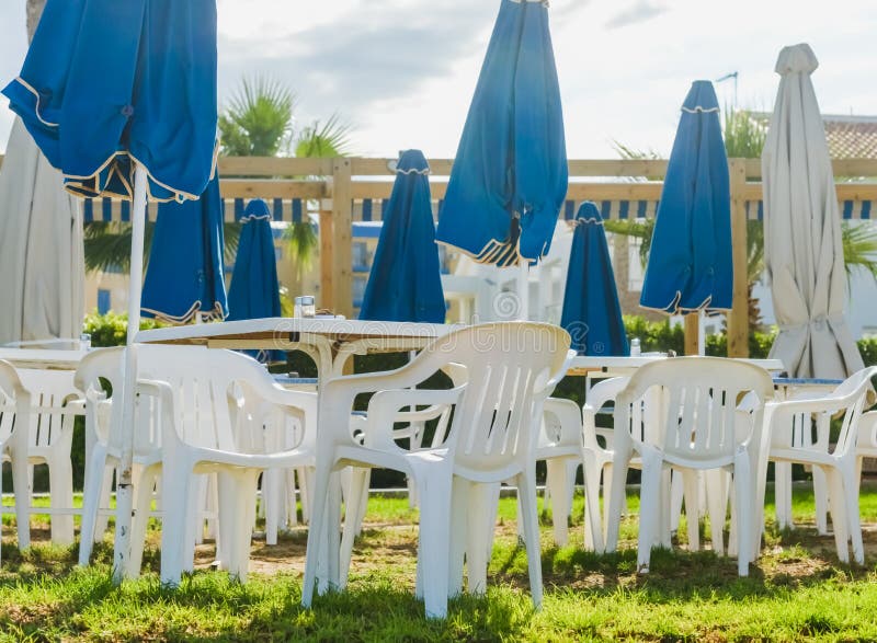 Cafe table outside stock photo. Image of cafeteria, exterior - 46839036