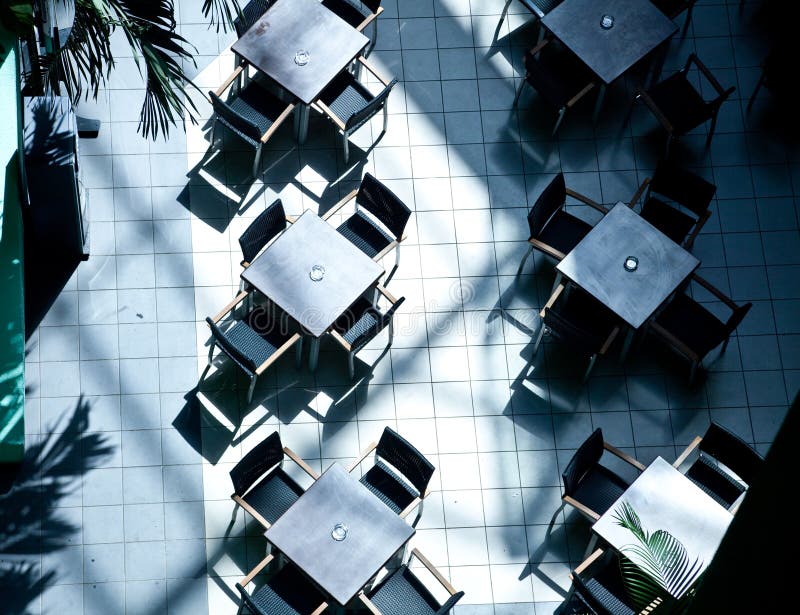 Cafe tables stock image. Image of leisure, table, dining - 21517105