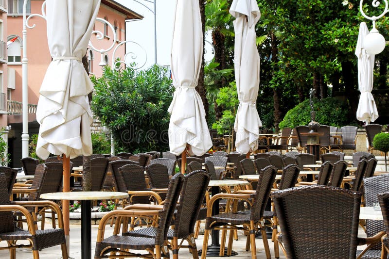 Cafe terrace stock image. Image of restaurant, terrace - 22567933