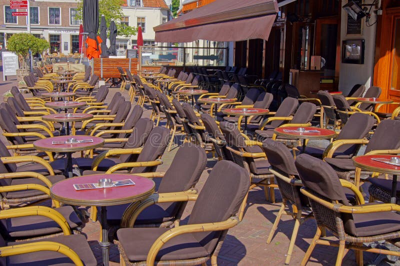 Cafe terrace stock photo. Image of homes, menu, lifestyle - 23283728