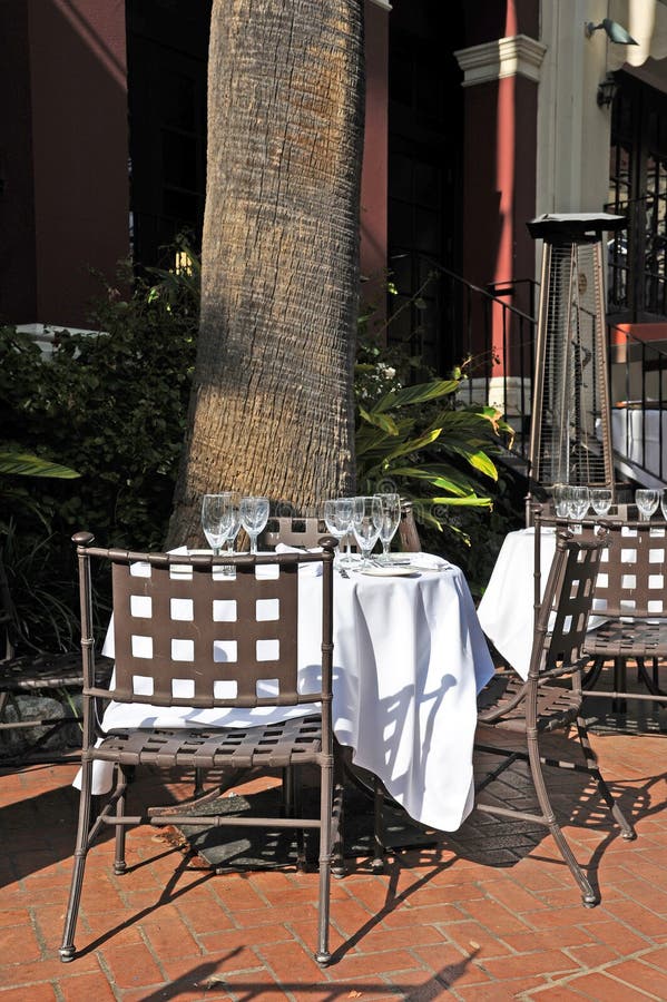 Cafe Terrace stock photo. Image of romantic, meal, bistro - 39450222