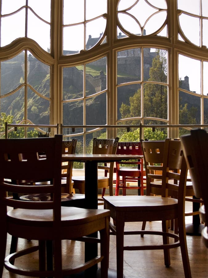 Cafe Window stock photo. Image of socialise, chair, friend - 923478