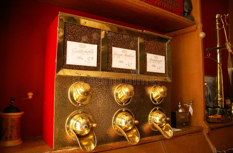 Cafetería foto de archivo. Imagen de germen, viejo, aroma - 7415396