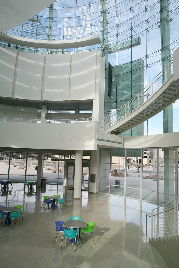 Cafeteria stock image. Image of color, hall, bistro, window - 1691319