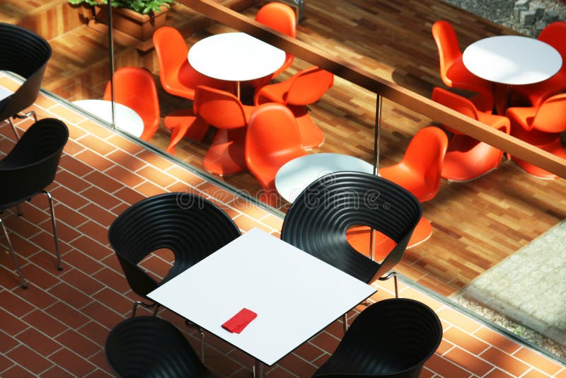 Cafeteria stock image. Image of cafeteria, interior, estate - 5386089