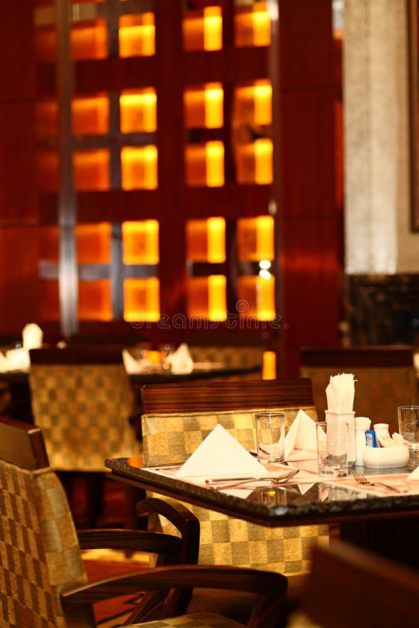 Cafeteria by night stock image. Image of flowers, june - 7395917