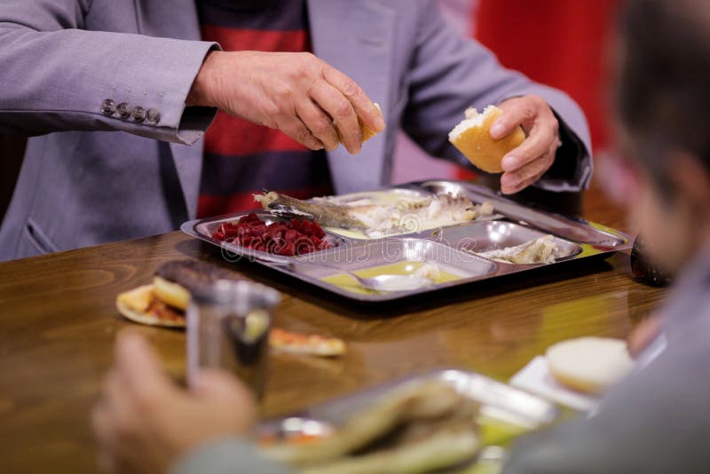 Cafeteria for poor people stock image. Image of cuisine - 103940425
