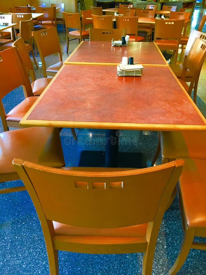 Cafeteria Seating stock photo. Image of pepper, brown - 75161962