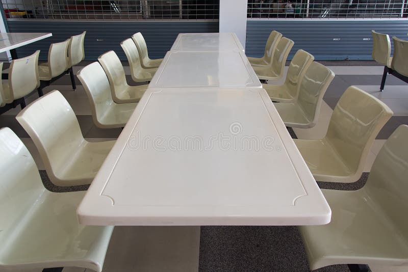Empty Lunch Table