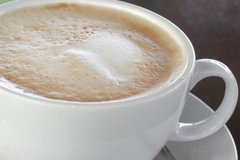 Caffe Latte stock photo. Image of coffee, breakfast, latte - 27022546
