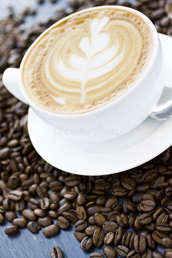 Caffe latte stock image. Image of coffee, caffellatte - 31926401