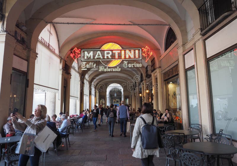 Caffe Torino in Turin editorial image. Image of colonnade - 260602745