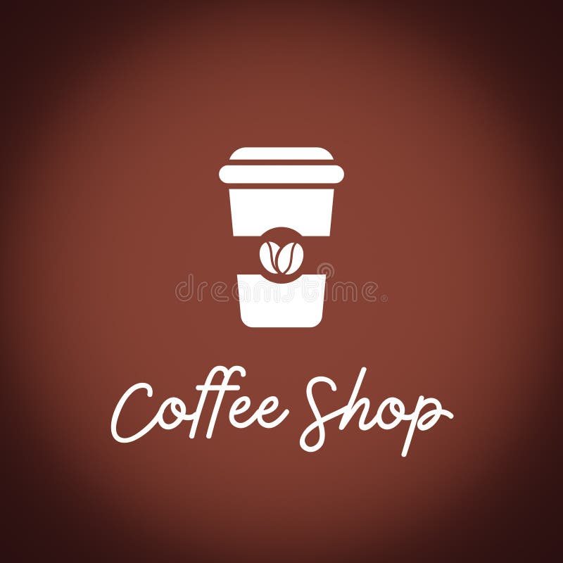 Caffee shop logo stock illustration. Illustration of design - 269873249