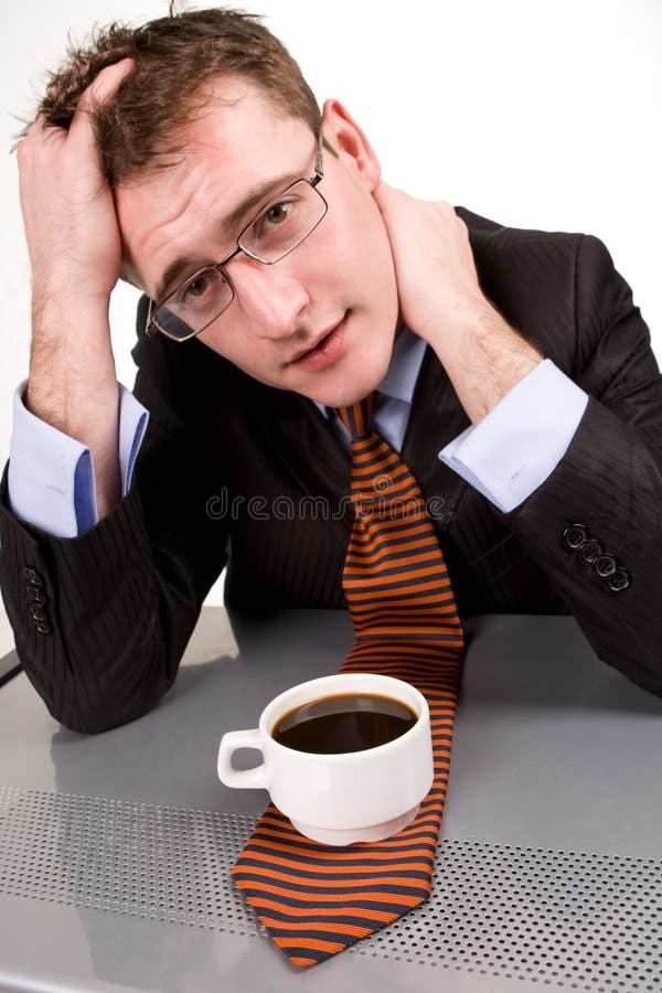Caffeine stock image. Image of businessperson, person - 11597955