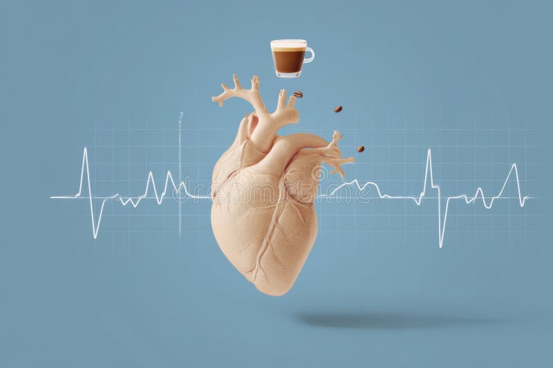 Caffeine and Its Effects on Heart Rate Illustrated in Infographic ...