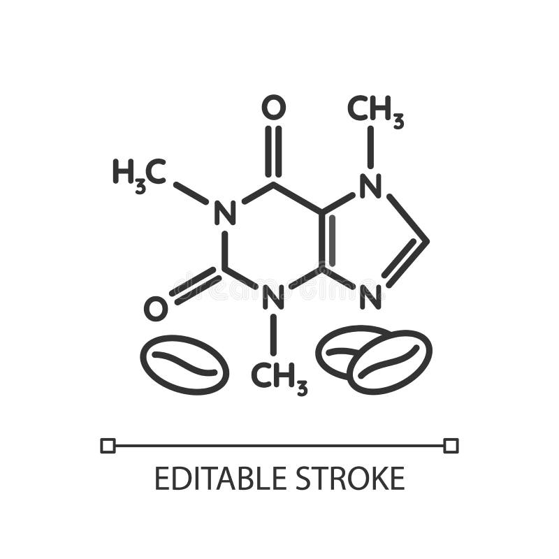 Caffeine Withdrawal Symptoms Concept Icon Stock Vector - Illustration ...