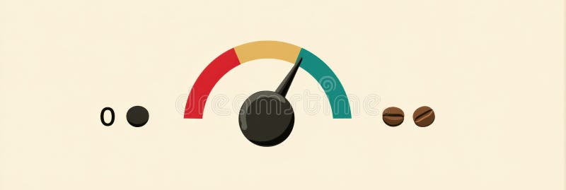 Caffeine Meter Graphic Indicating Levels from None To Overload with an ...