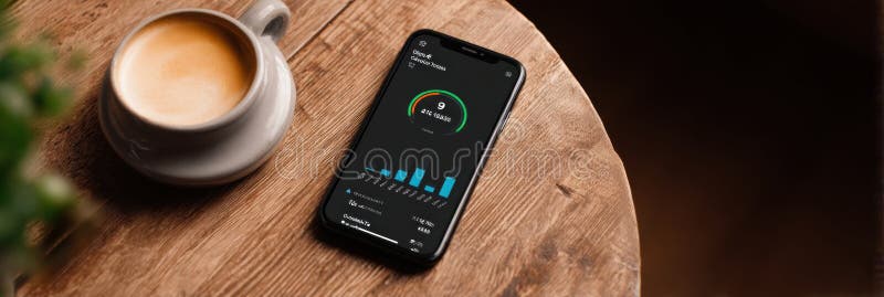 Caffeine Tracker App Interface Displayed on a Smartphone Alongside a ...