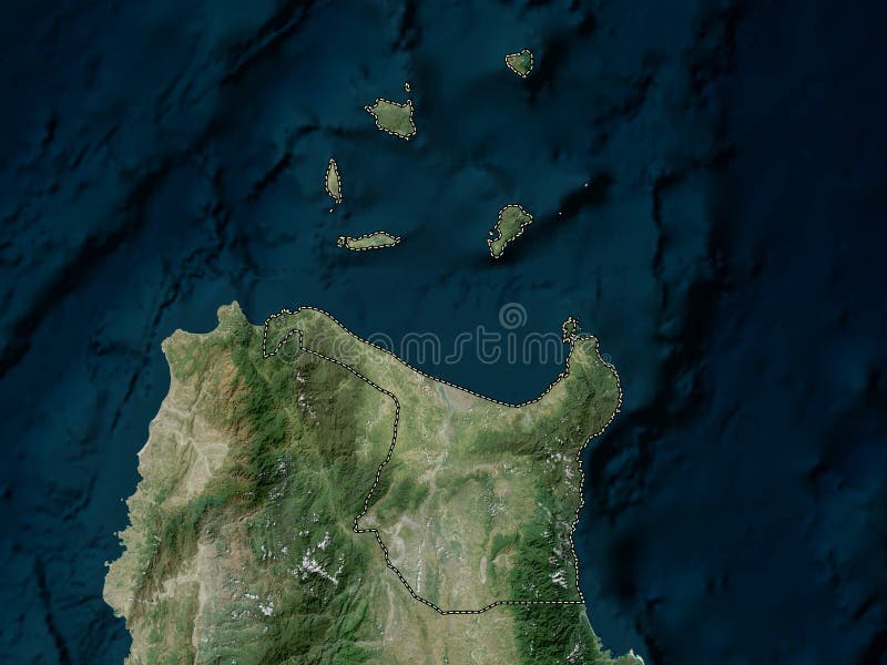 Cagayan, Philippines. High-res Satellite. No Legend Stock Illustration ...