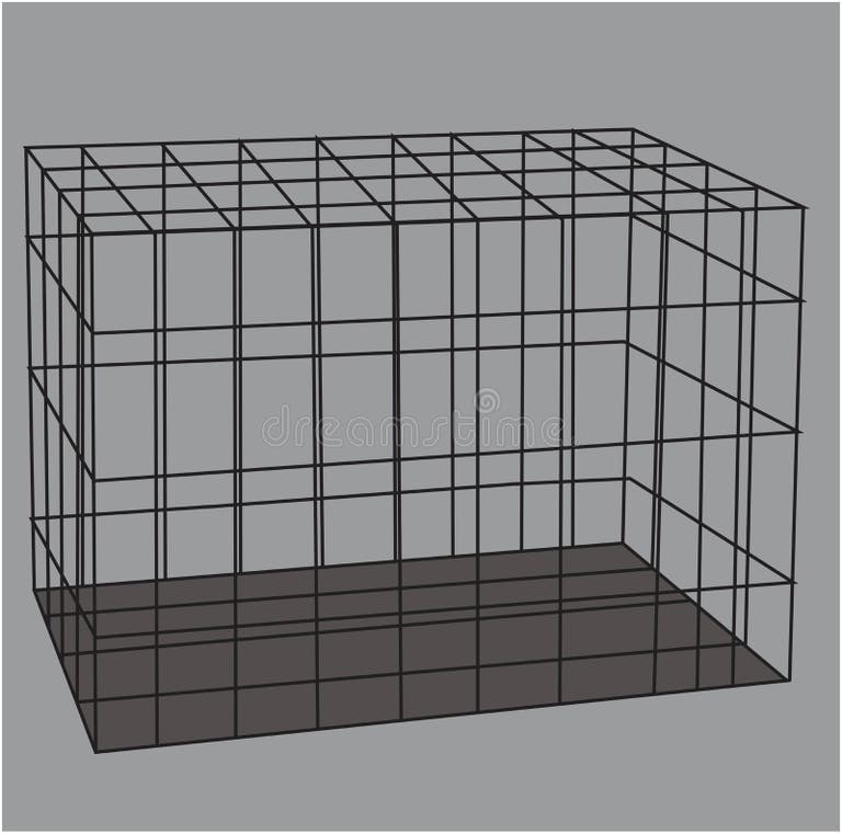 Square Cages Stock Illustrations – 133 Square Cages Stock Illustrations ...