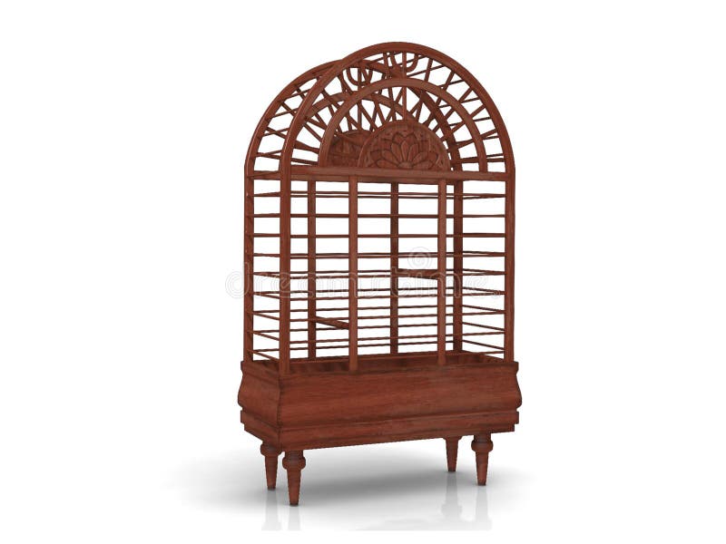Cage stock photo. Image of carving, furniture, corral - 35621204