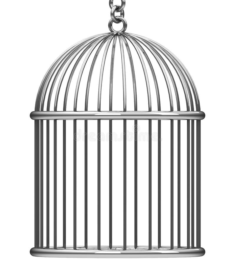 The cage stock illustration. Illustration of iron, enclosed - 48668533