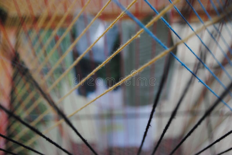 Cage with grid of ropes stock photo. Image of grid, background - 167975064
