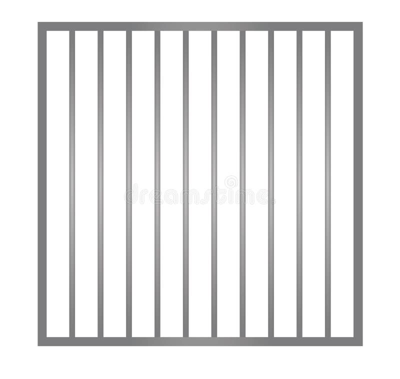 Cage metal bars stock vector. Illustration of cage, border - 153946886