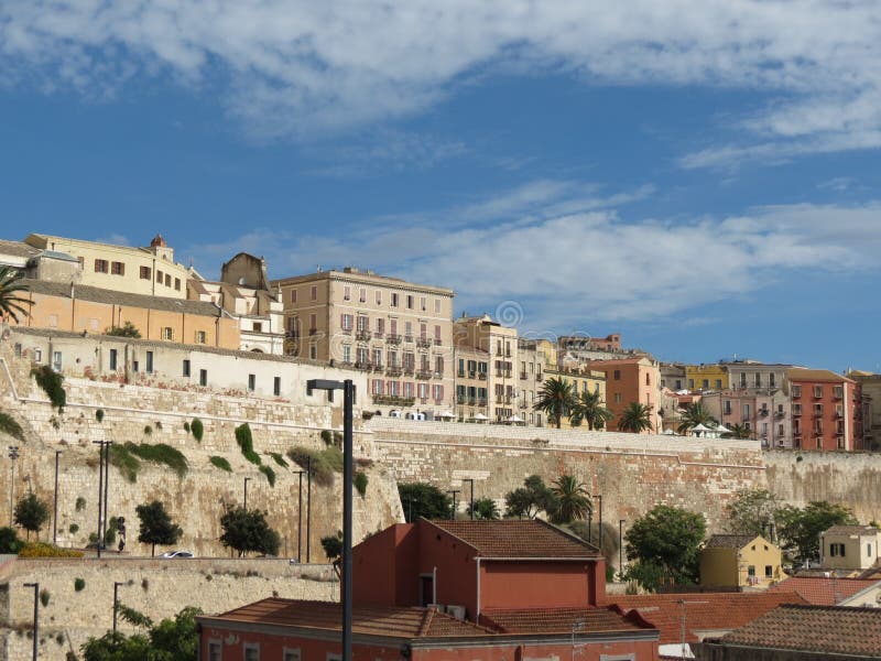 Cagliari stock image. Image of heritage, history, sardinia - 35089505