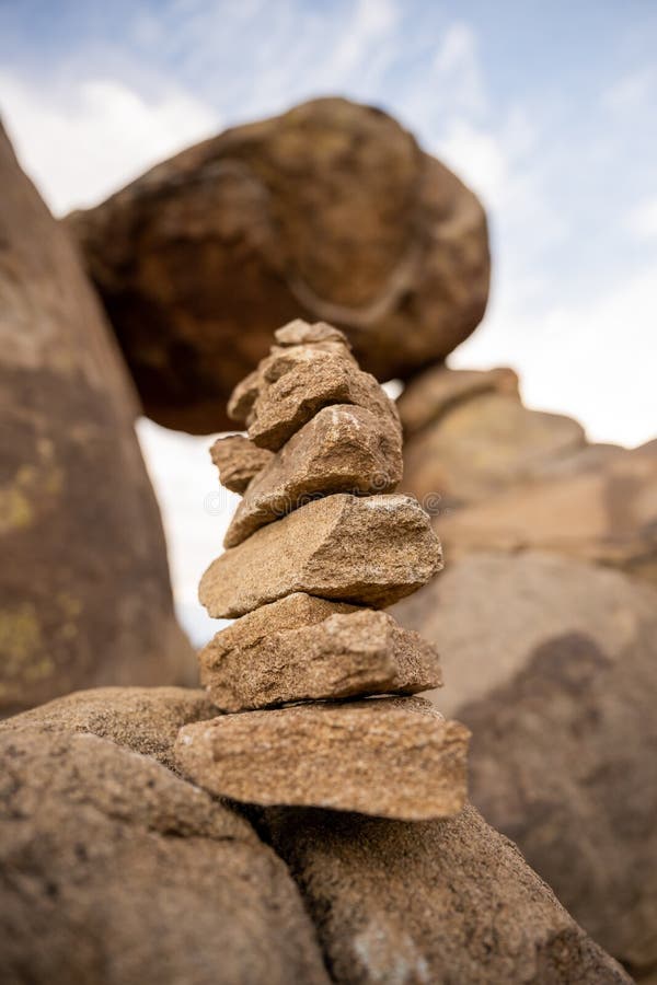 Big Balanced Rock stock photo. Image of rock, formation - 1597490