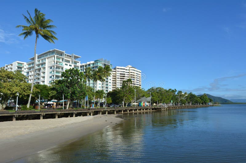 Cairns Skyline in Queensland Australia Editorial Stock Photo - Image of ...