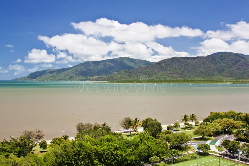 Cairns View North Queensland Australia Stock Image - Image of road ...