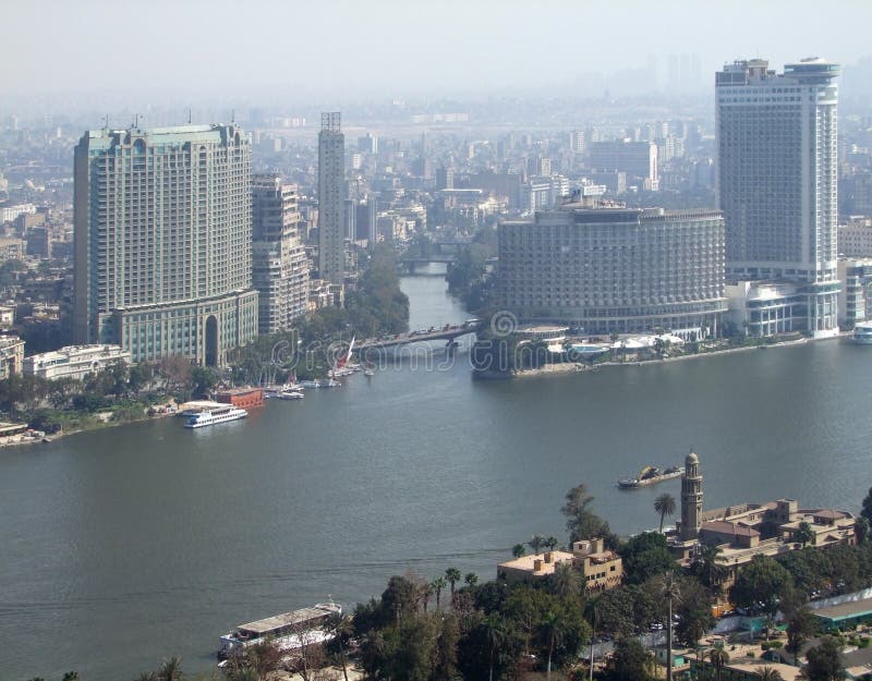 Cairo aerial view stock photo. Image of egypt, human - 36647404
