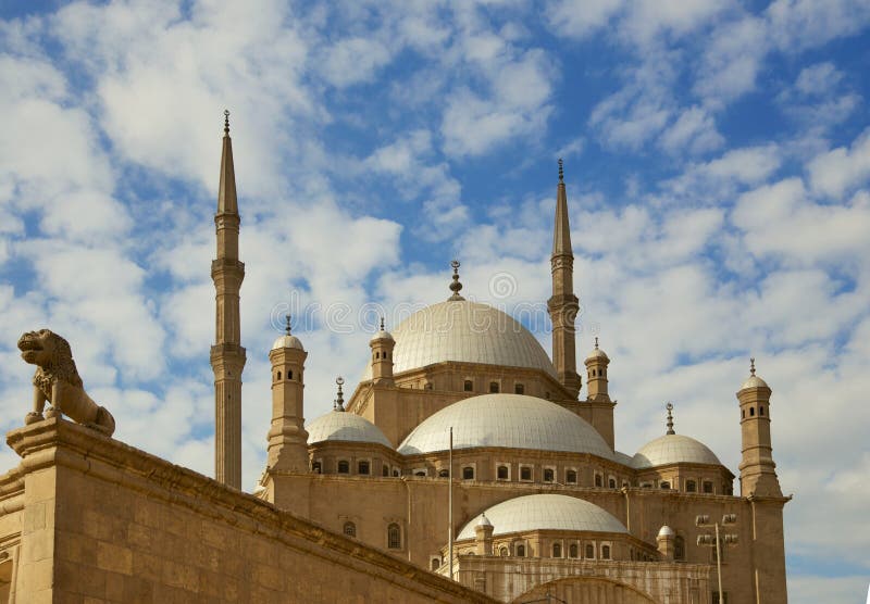 The Cairo Citadel stock photo. Image of blue, east, cairo - 48490952
